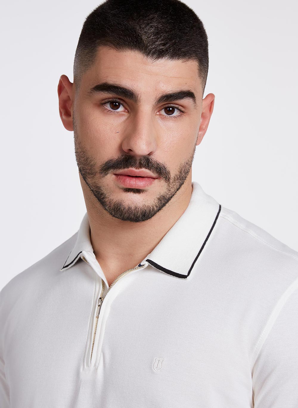 Polo Regular com Zíper Masculina Individual - Individual