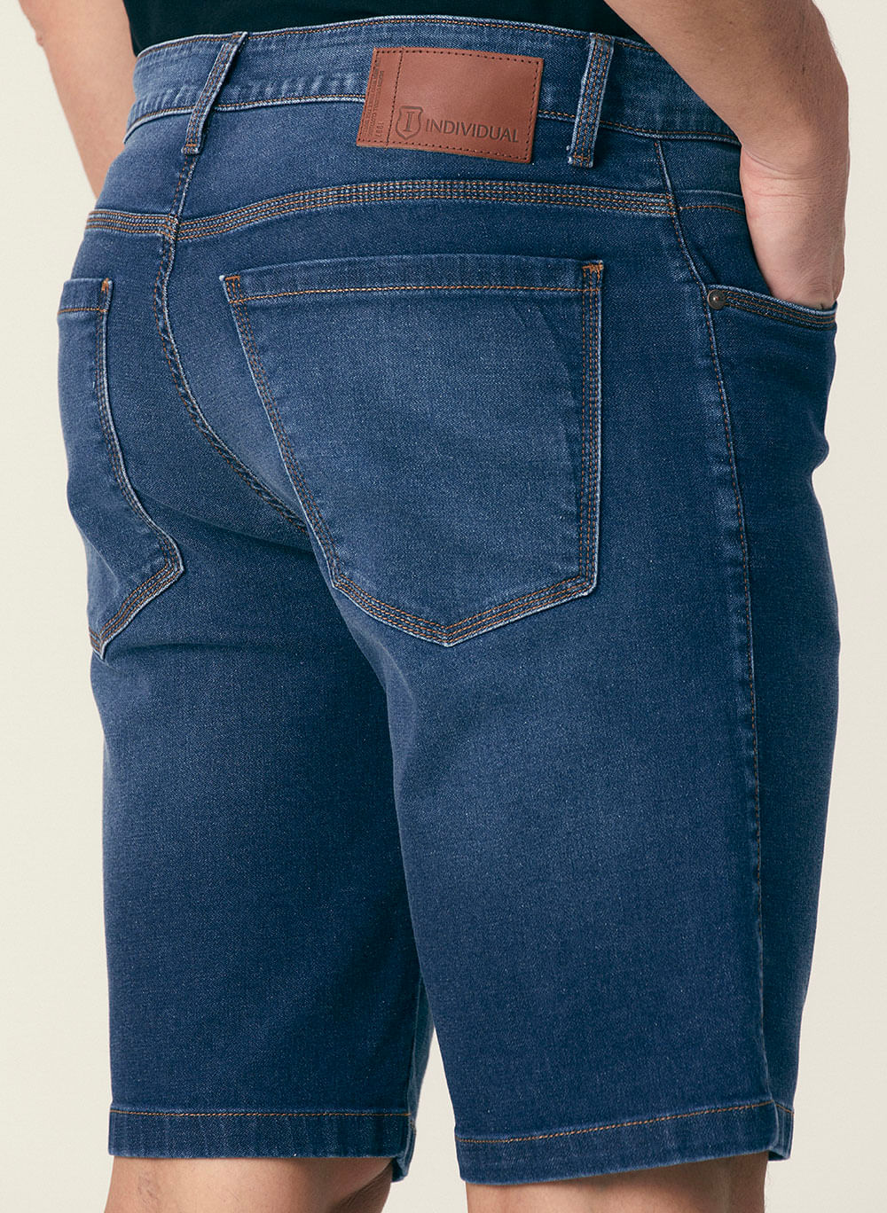Bermuda Right Jeans Masculina Individual - Individual